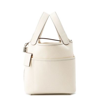 エルメス ピコタンロックPM ラッキーデイジー チャイ/ローズ/ホワイト